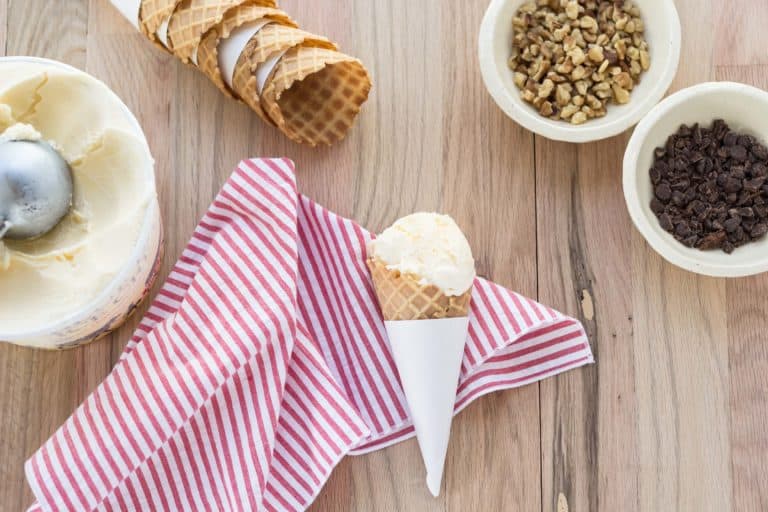 Homemade Nutty Ice Cream Cones | Kimbrough Daniels