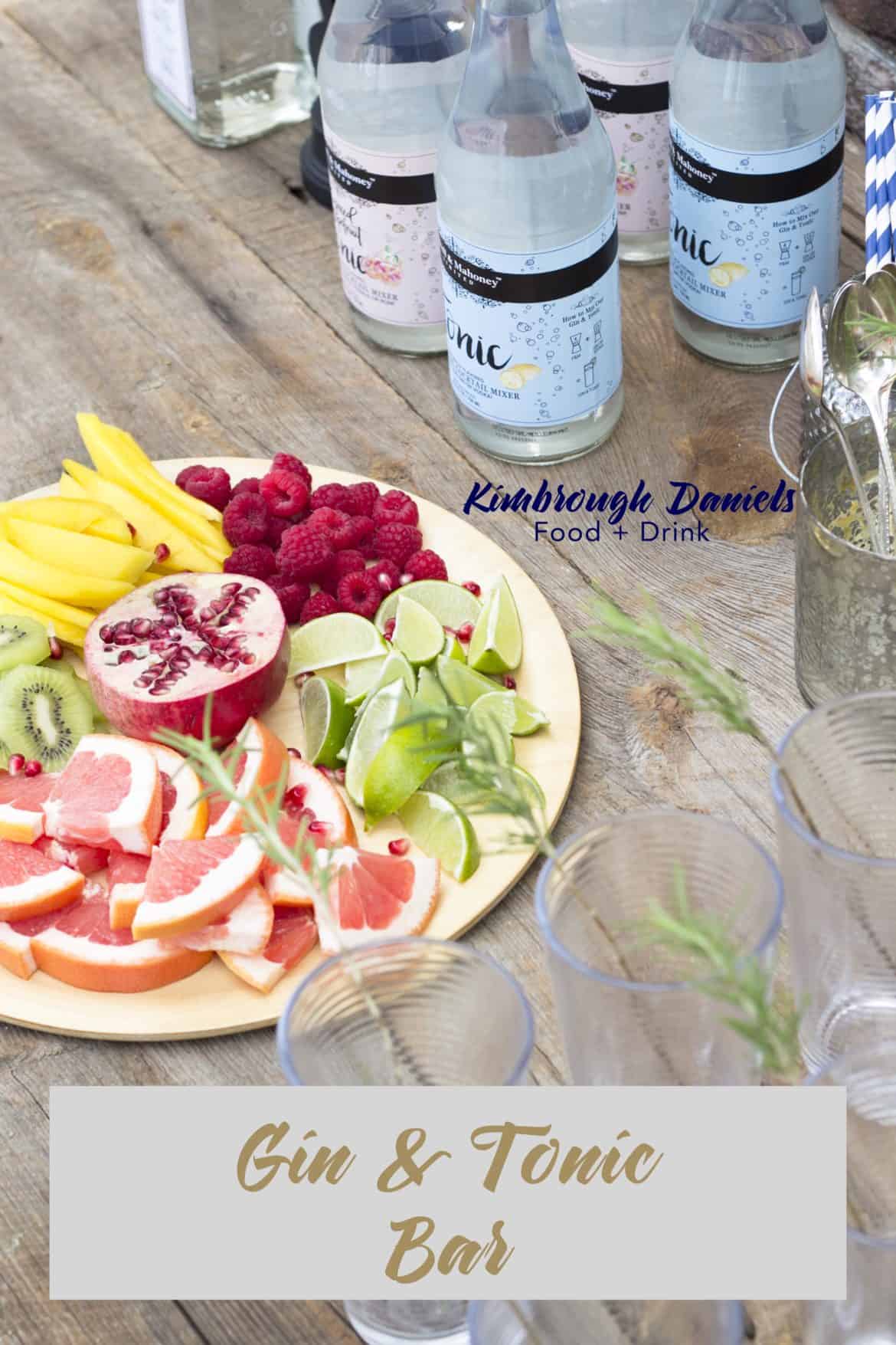 Gin and Tonic Bar: Entertaining with Powell & Mahoney | Kimbrough Daniels